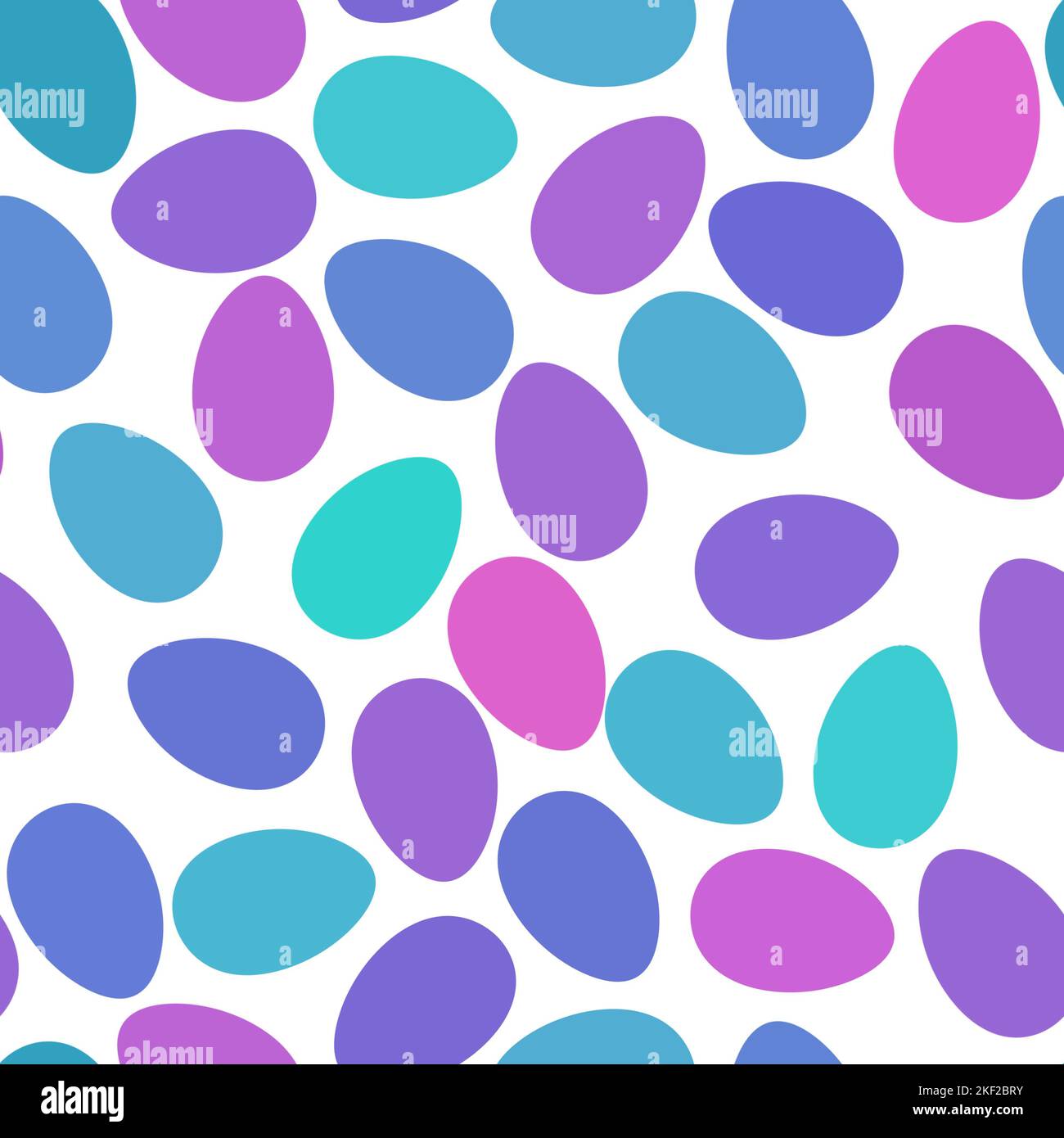 Easter eggs seamless spring pattern for kids clothes print and ...