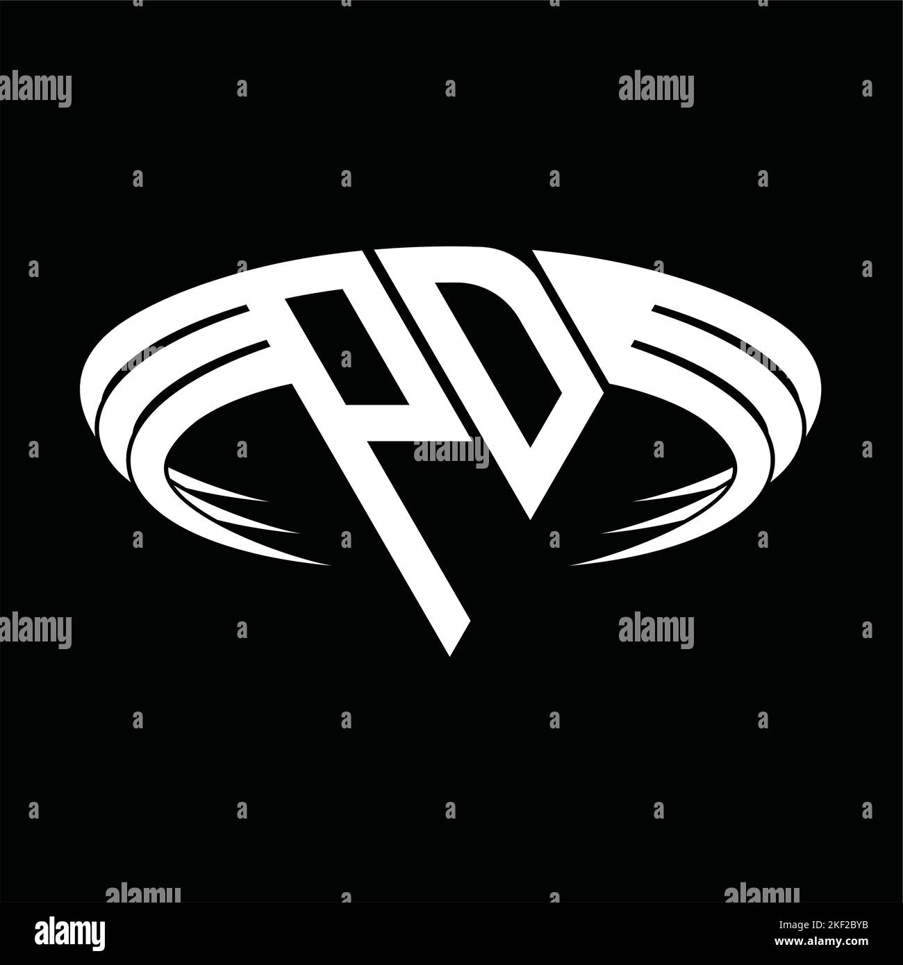 Letter pd vector vectors Stock Vector Images - Alamy