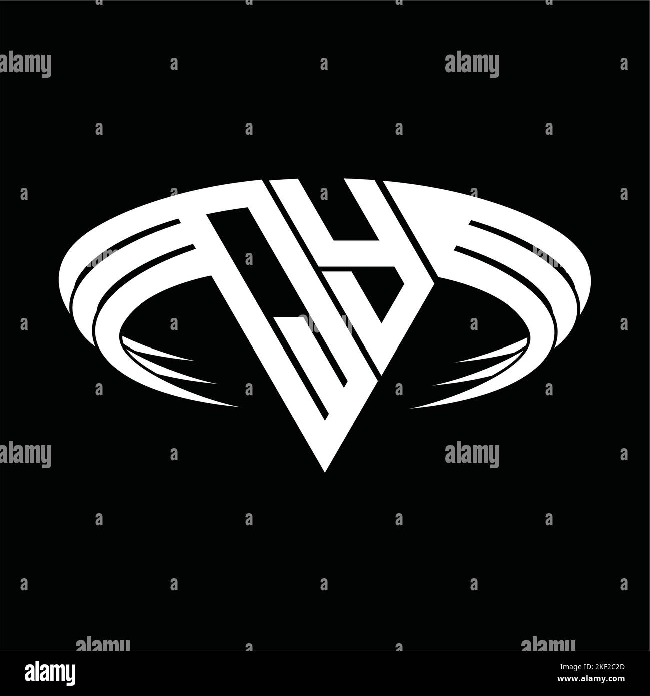 QY Logo letter monogram with triangle slice shape design template Stock Vector Image & Art - Alamy