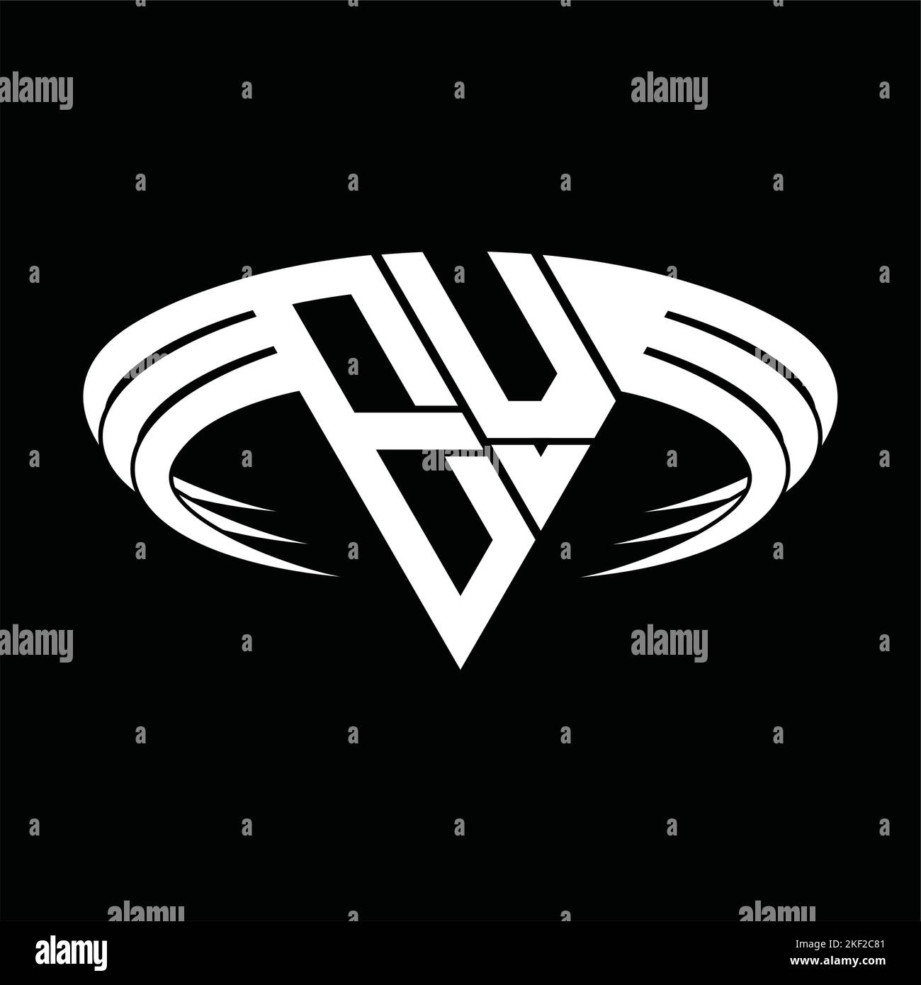 EV Logo letter monogram with triangle slice shape design template Stock ...