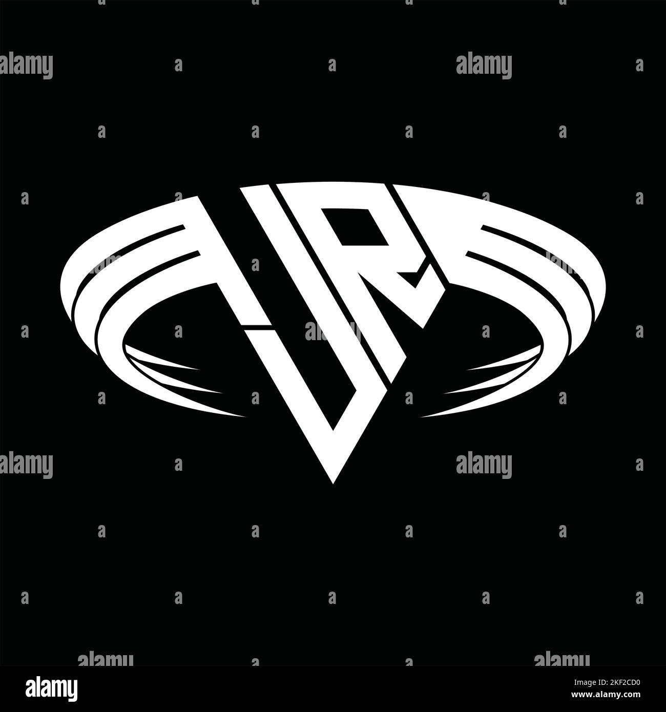 JR Logo letter monogram with triangle slice shape design template Stock Vector Image & Art - Alamy