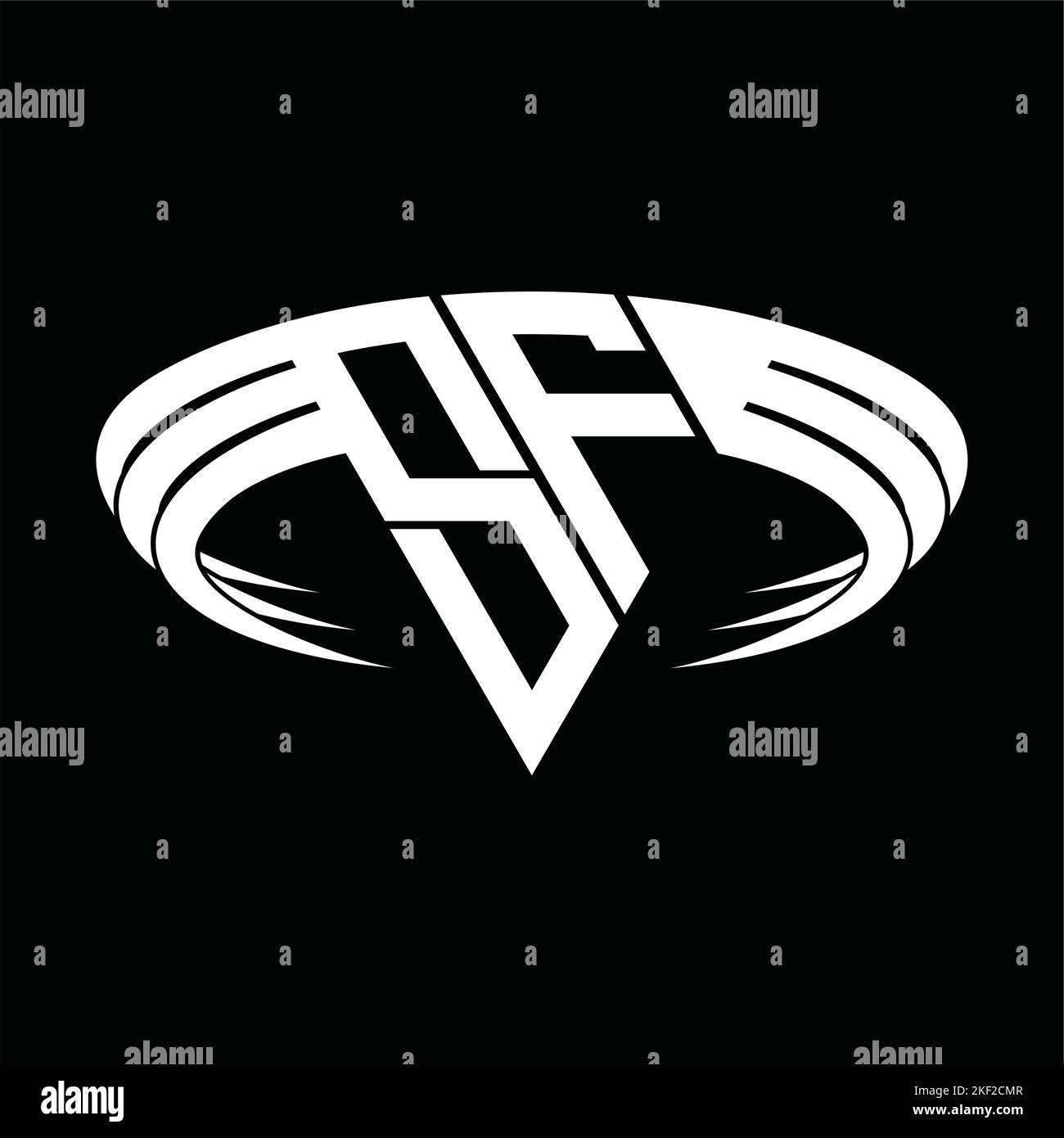 Letter sf vector vectors Stock Vector Images - Alamy