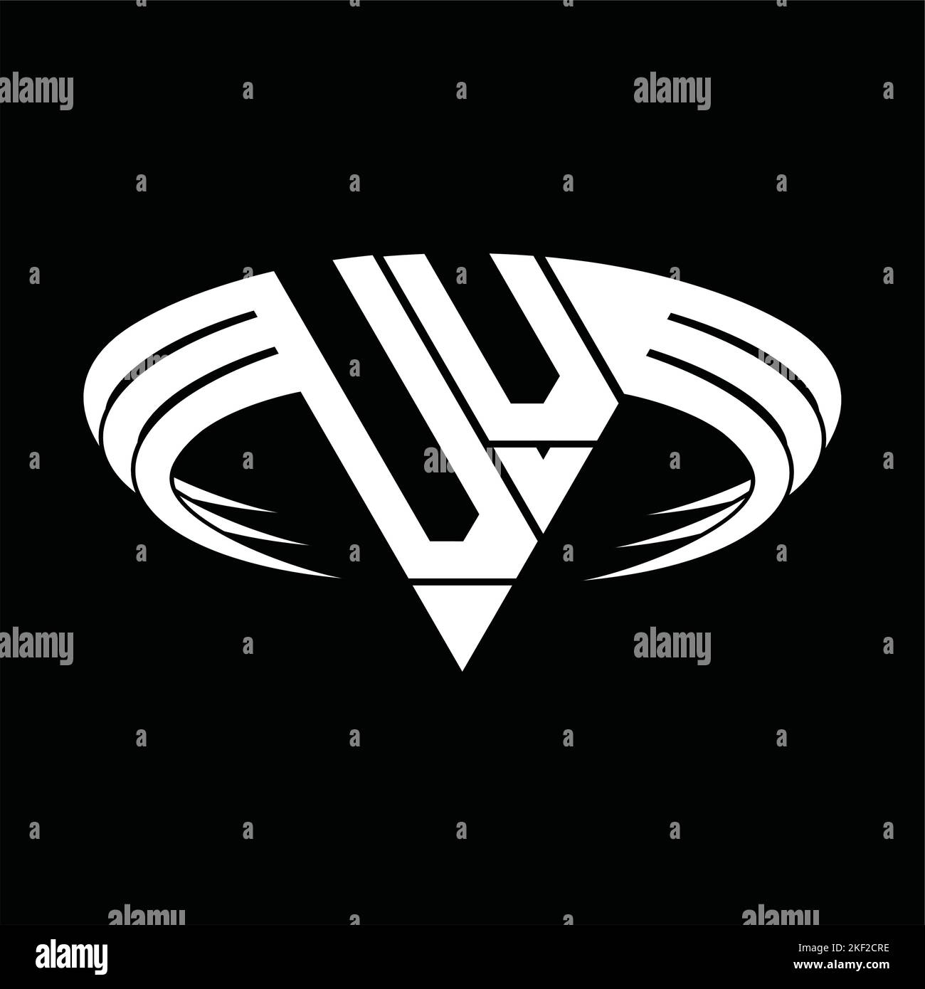 VV Logo letter monogram with triangle slice shape design template Stock ...