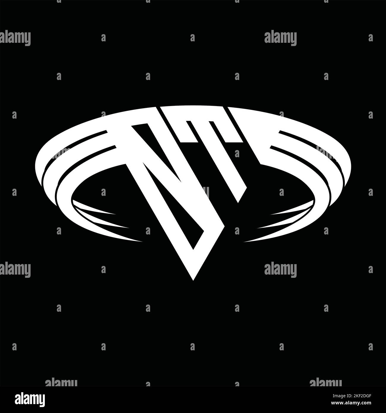 OT Logo letter monogram with triangle slice shape design template Stock ...