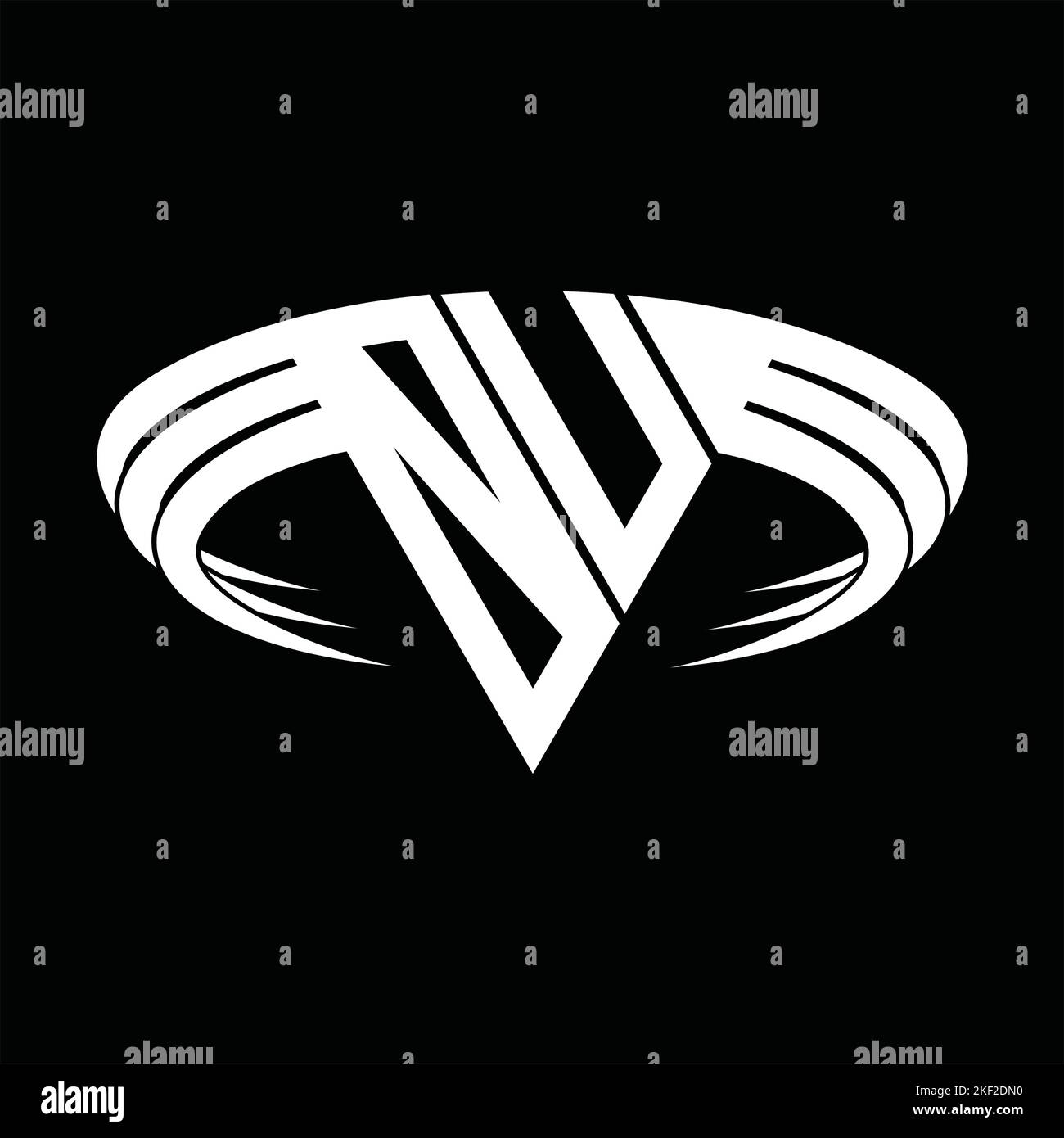 OU Logo letter monogram with triangle slice shape design template Stock Vector Image & Art - Alamy