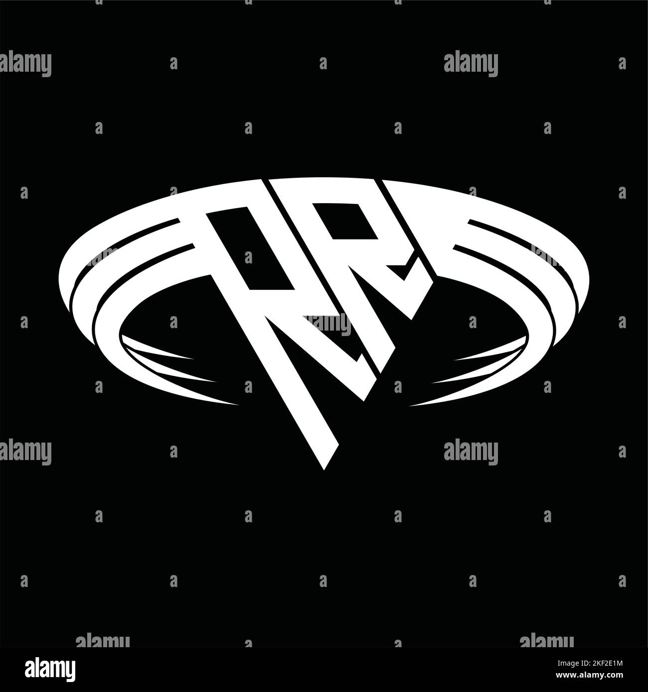 RR Logo letter monogram with triangle slice shape design template Stock ... RR Logo letter monogram with triangle slice shape design template Stock ...