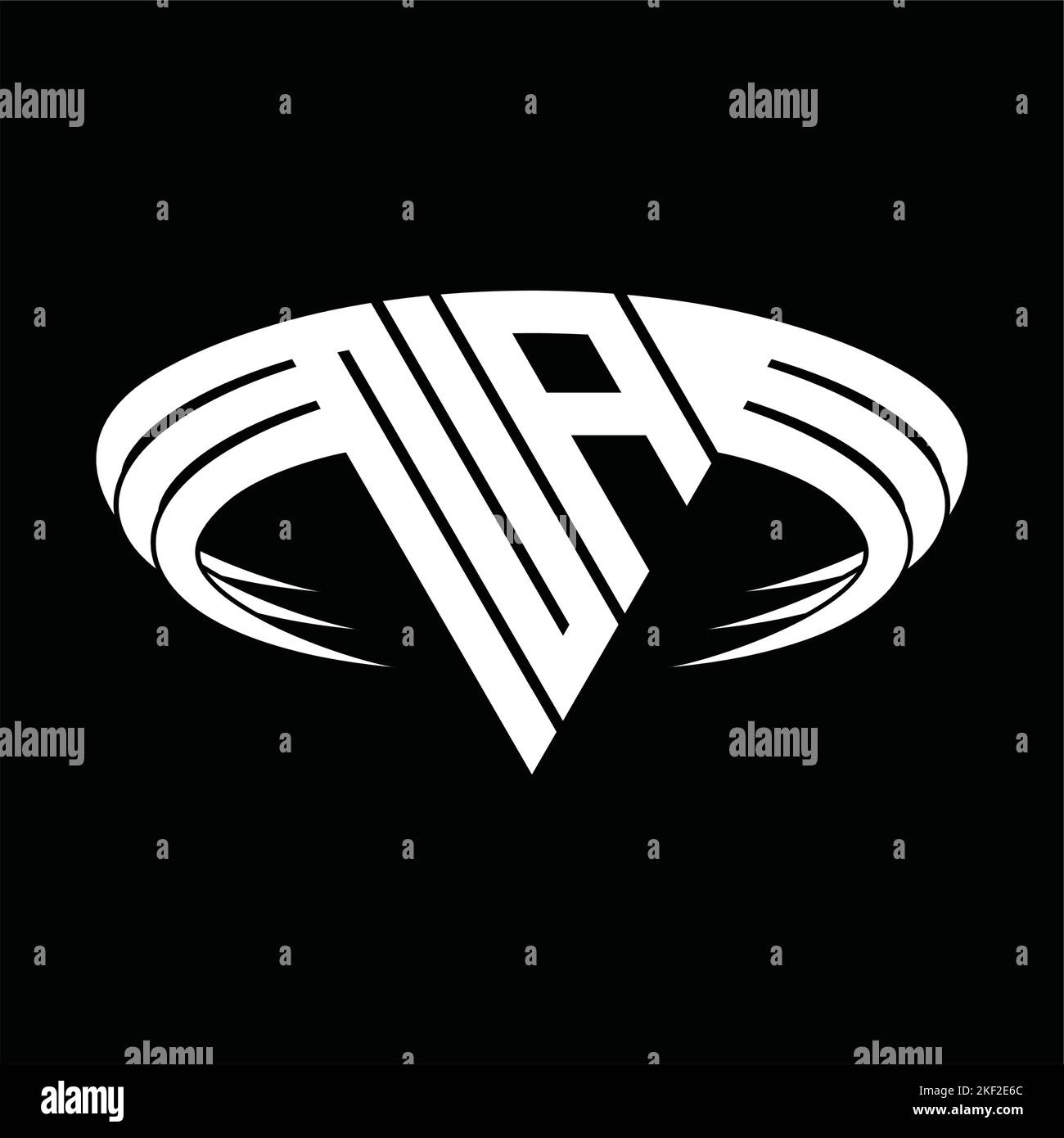 NA Logo letter monogram with triangle slice shape design template Stock ...