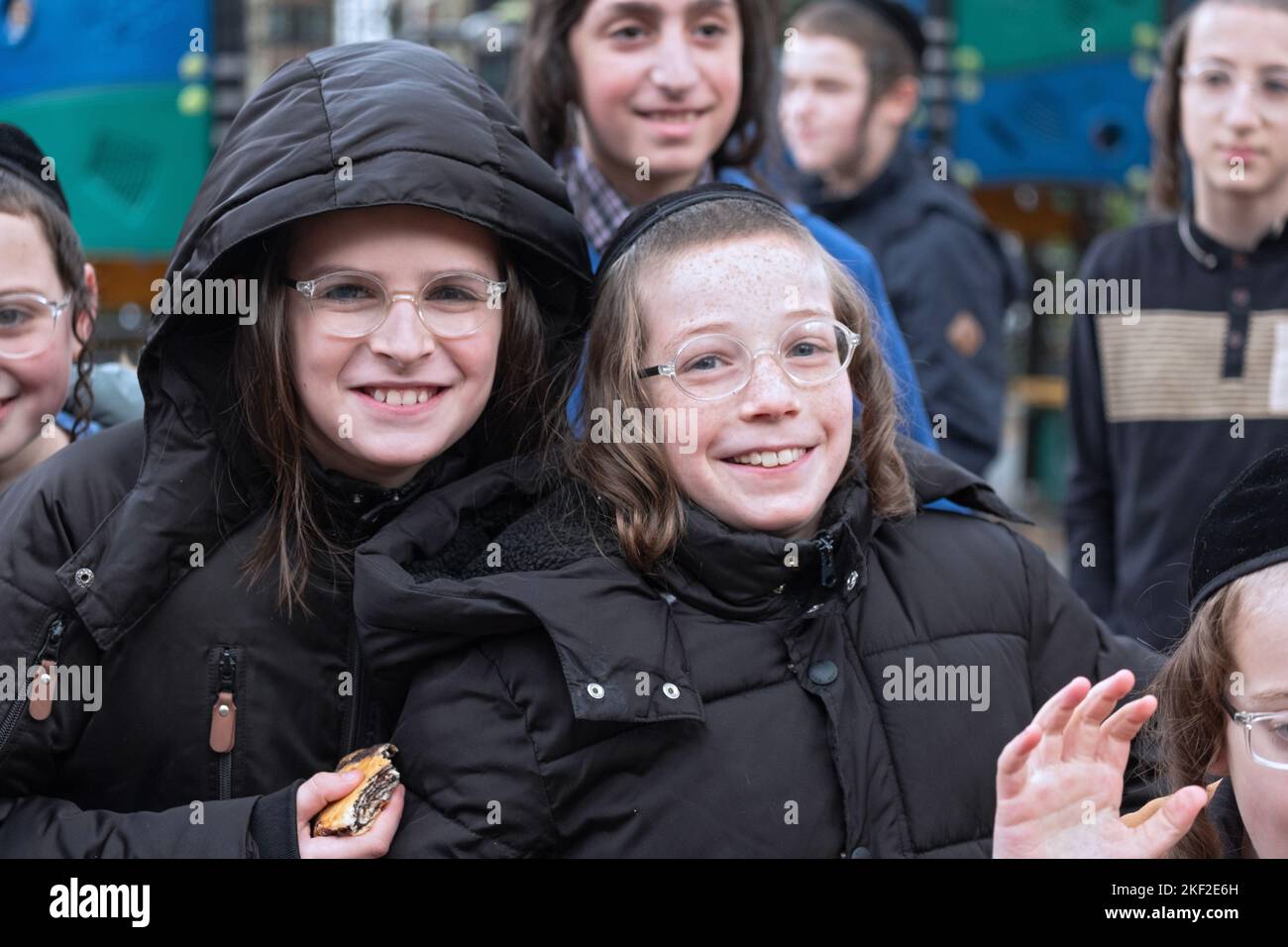 Hasidic jewish children hi-res stock photography and images - Alamy