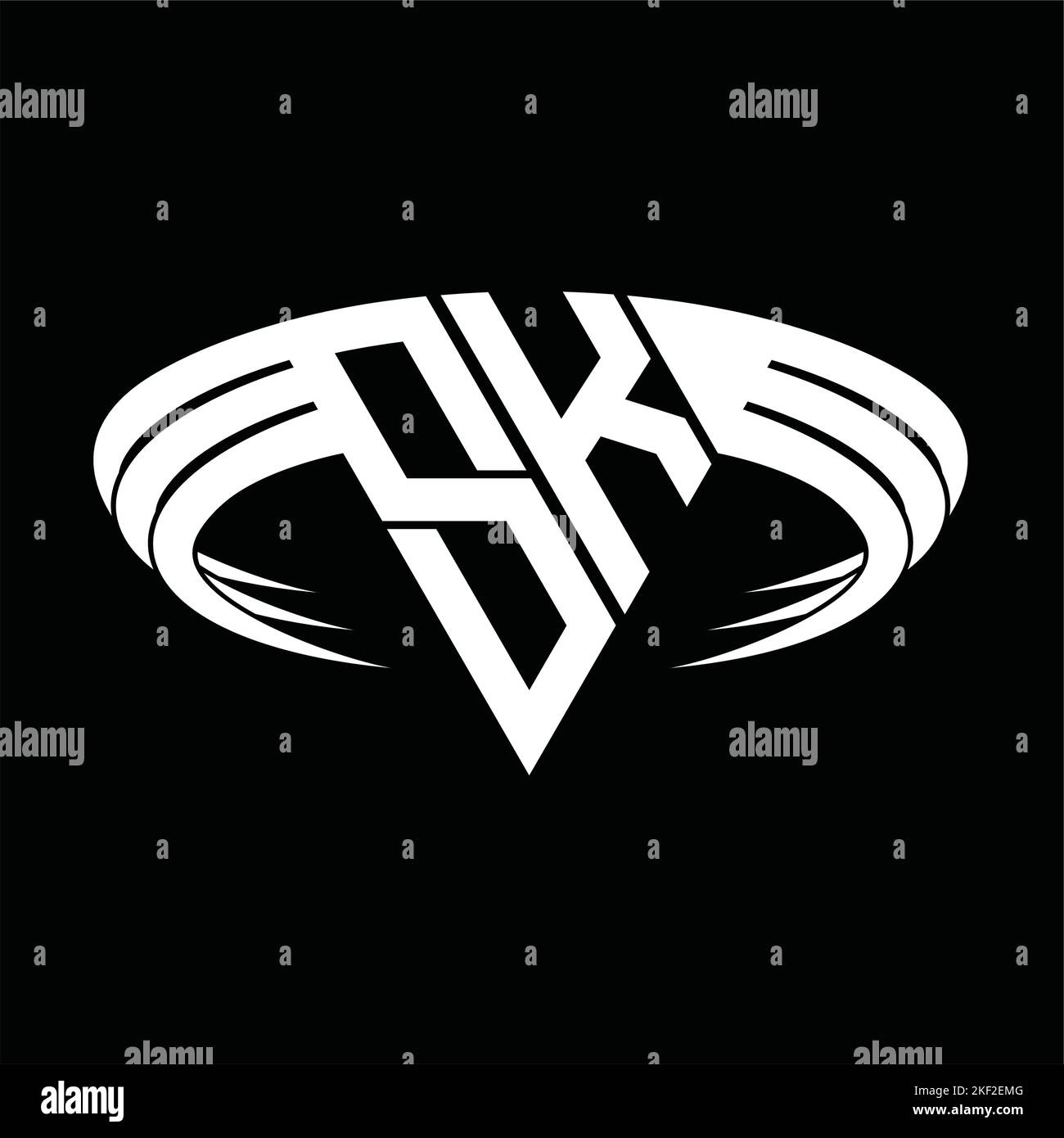 Letter sk vector vectors Stock Vector Images - Alamy