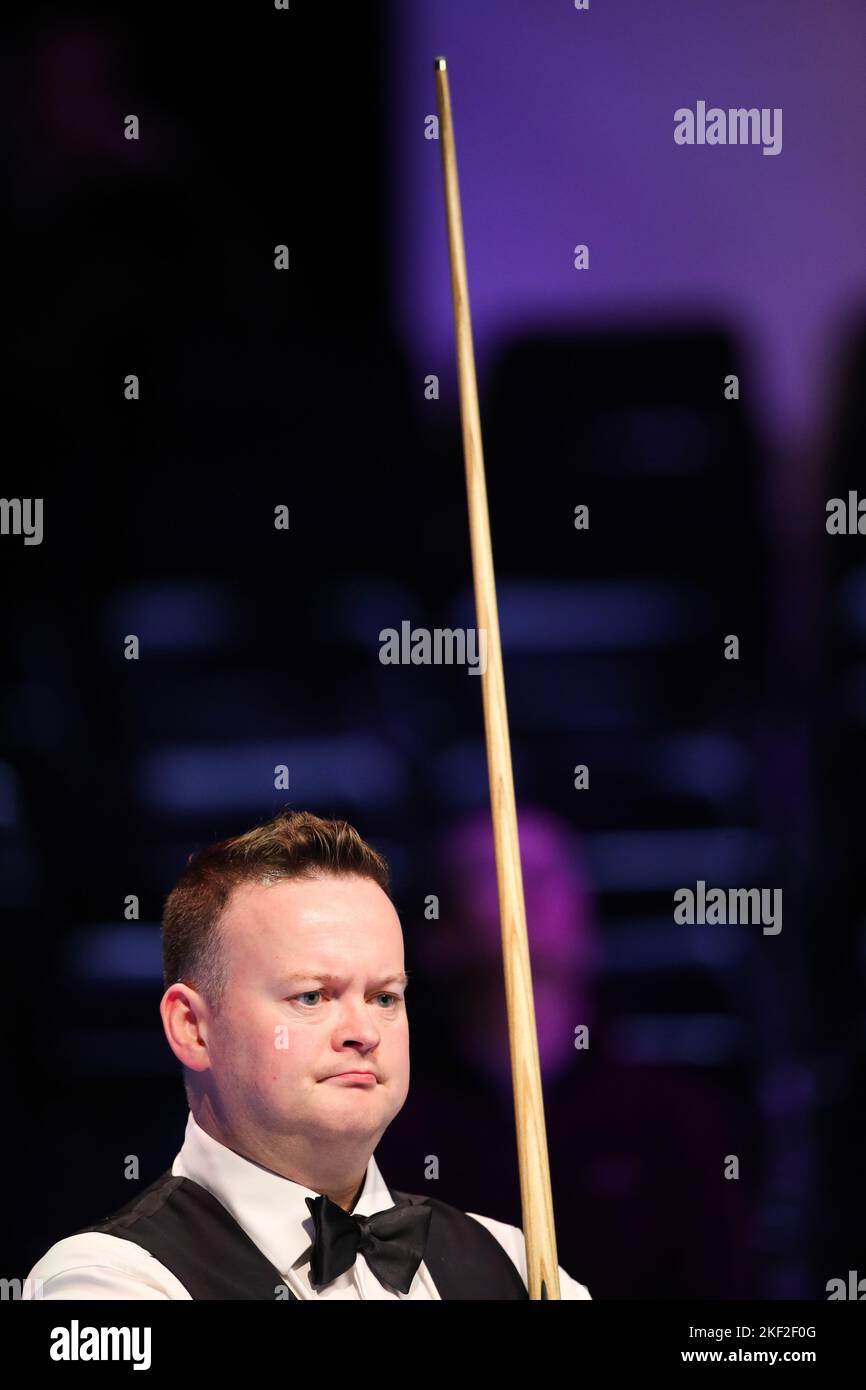 England’s Shaun Murphy during day four of the Cazoo UK Snooker ...