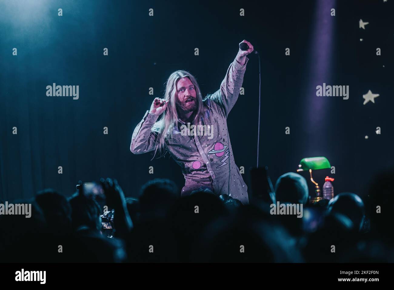 BARCELONA - NOV 8: Sam Ryder (singer) performs on stage at Apolo on ...