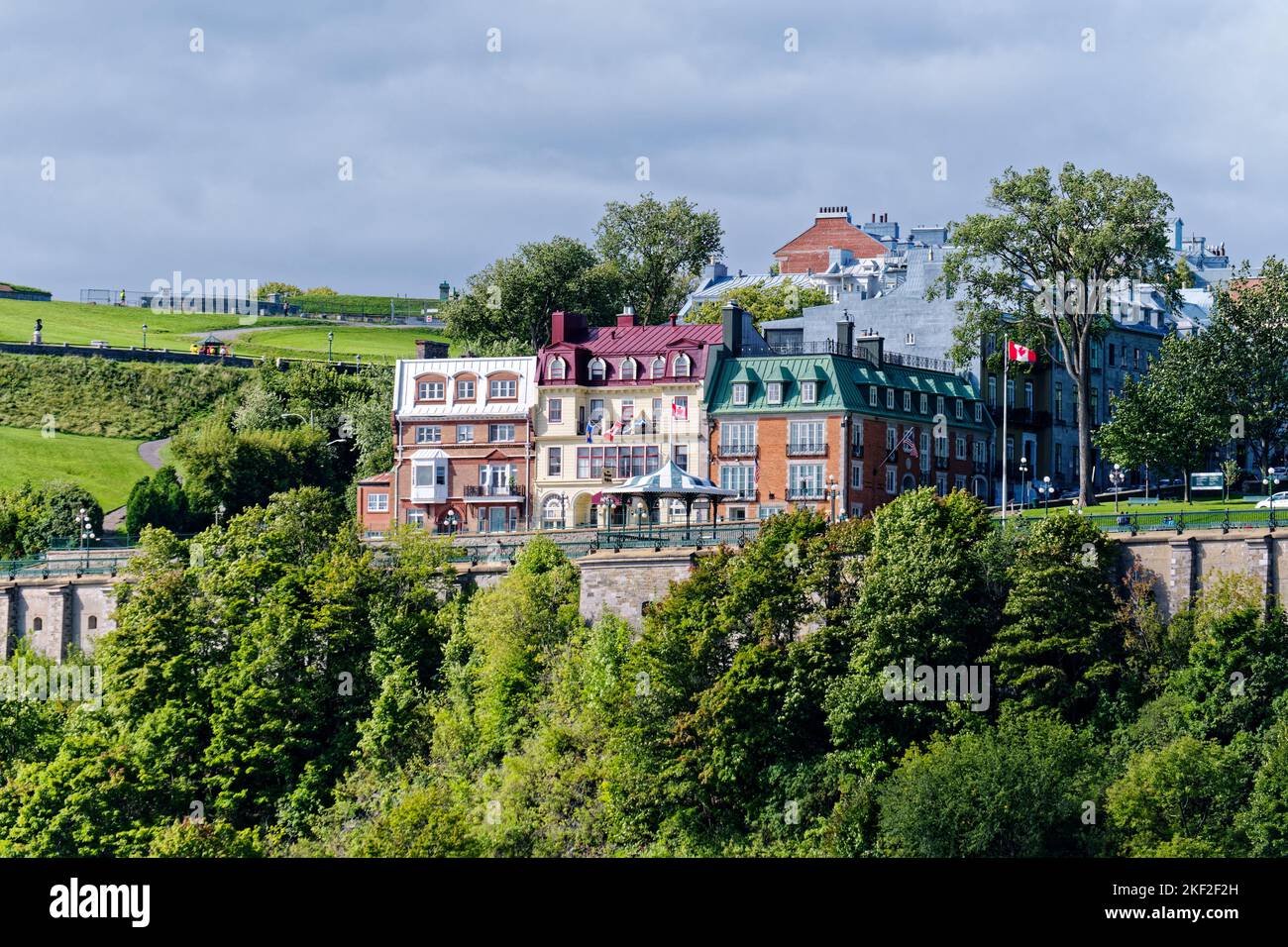 QUEBEC CITY, CANADA - September 5, 2022: Quebec City is known for its ...