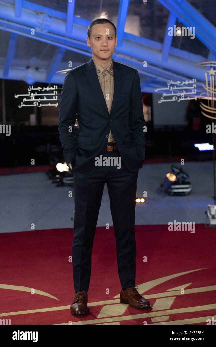 Anthony Shim (Myung-Bo) attending the Master Gardener Premiere during the 19th Marrakech ...