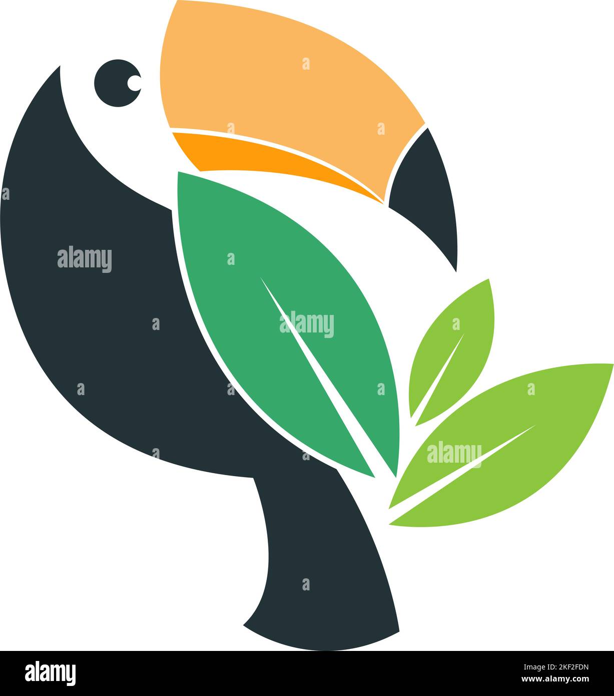 Toco Toucan Logo Icon Design Illustration Vector Stock Vector Image