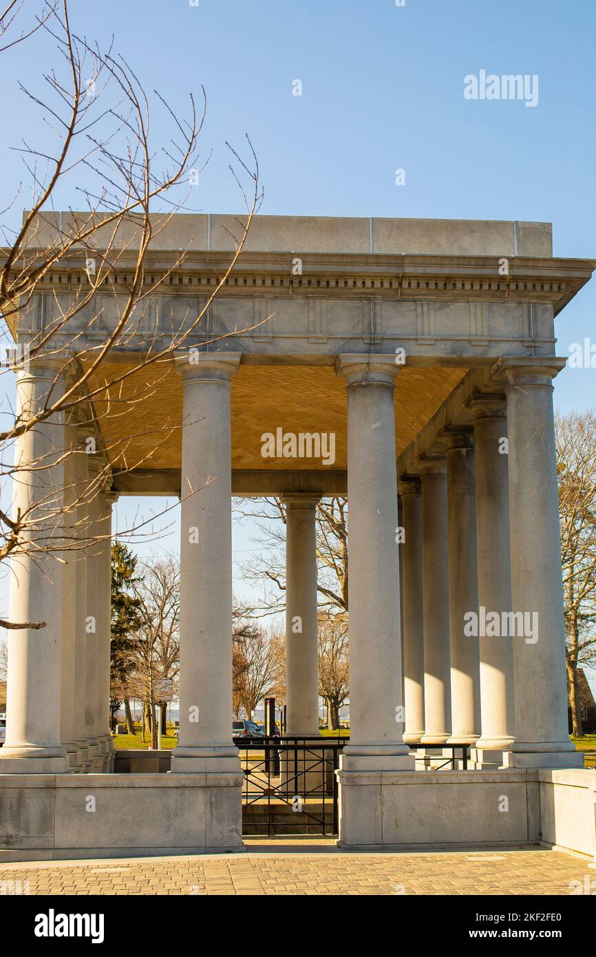 The Mayflower Pilgrims landed on this site in 1620, but the first ...