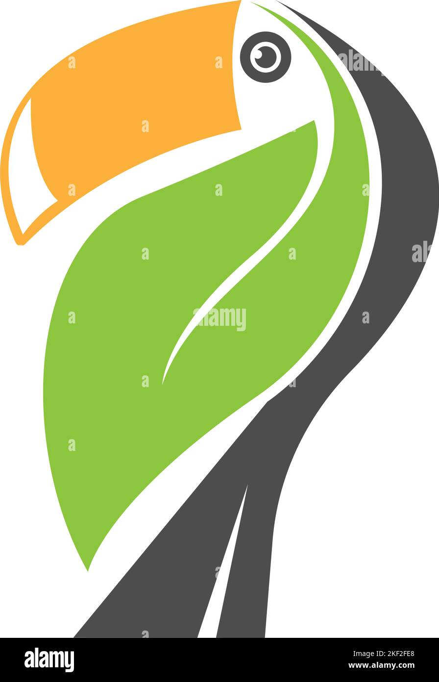 Toco Toucan logo icon design illustration vector Stock Vector Image ...