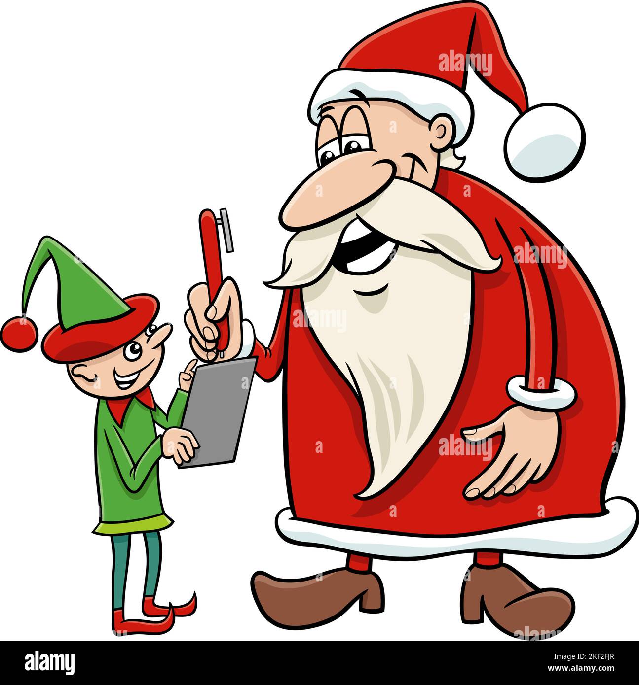 Papa elf Stock Vector Images - Alamy
