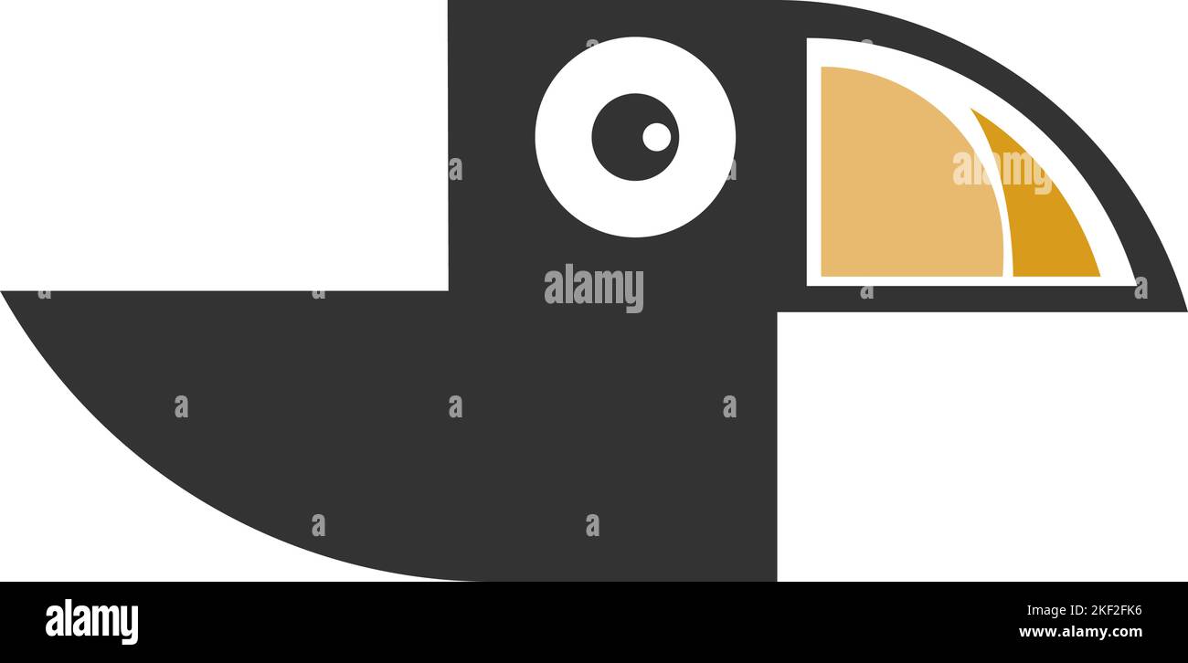 Toco Toucan logo icon design illustration vector Stock Vector Image ...