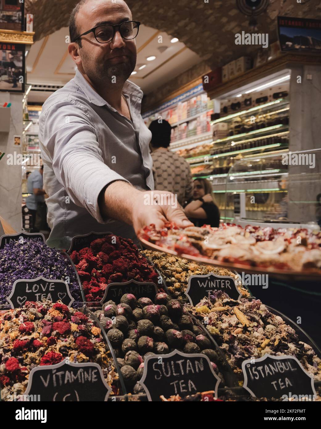 Traditional turkish tea vendor in hi-res stock photography and images ...