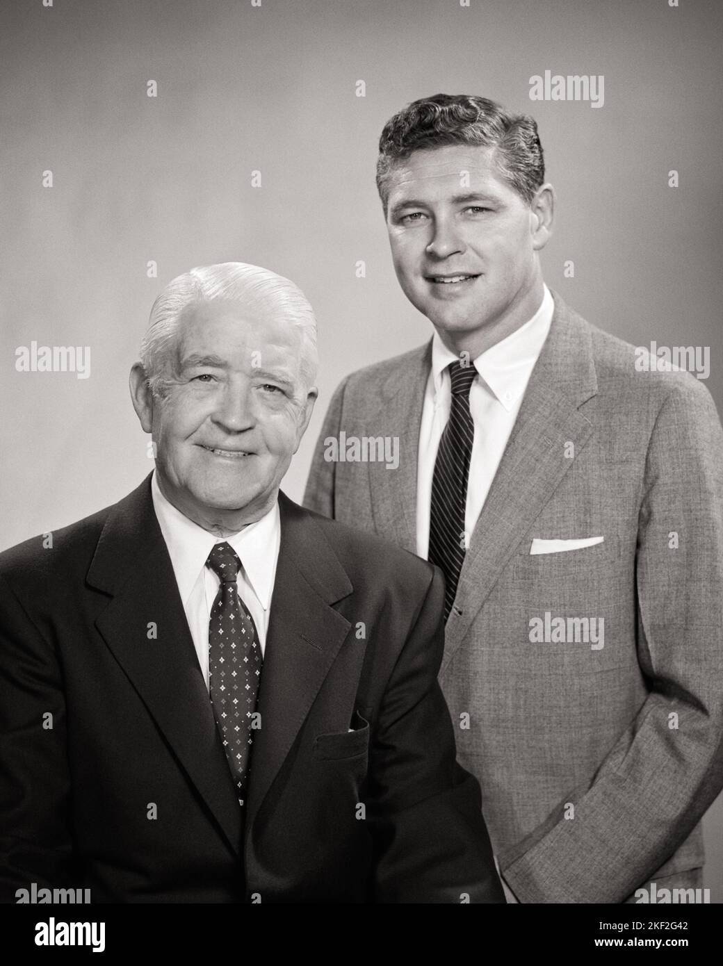 Older father 1950s hi-res stock photography and images - Alamy