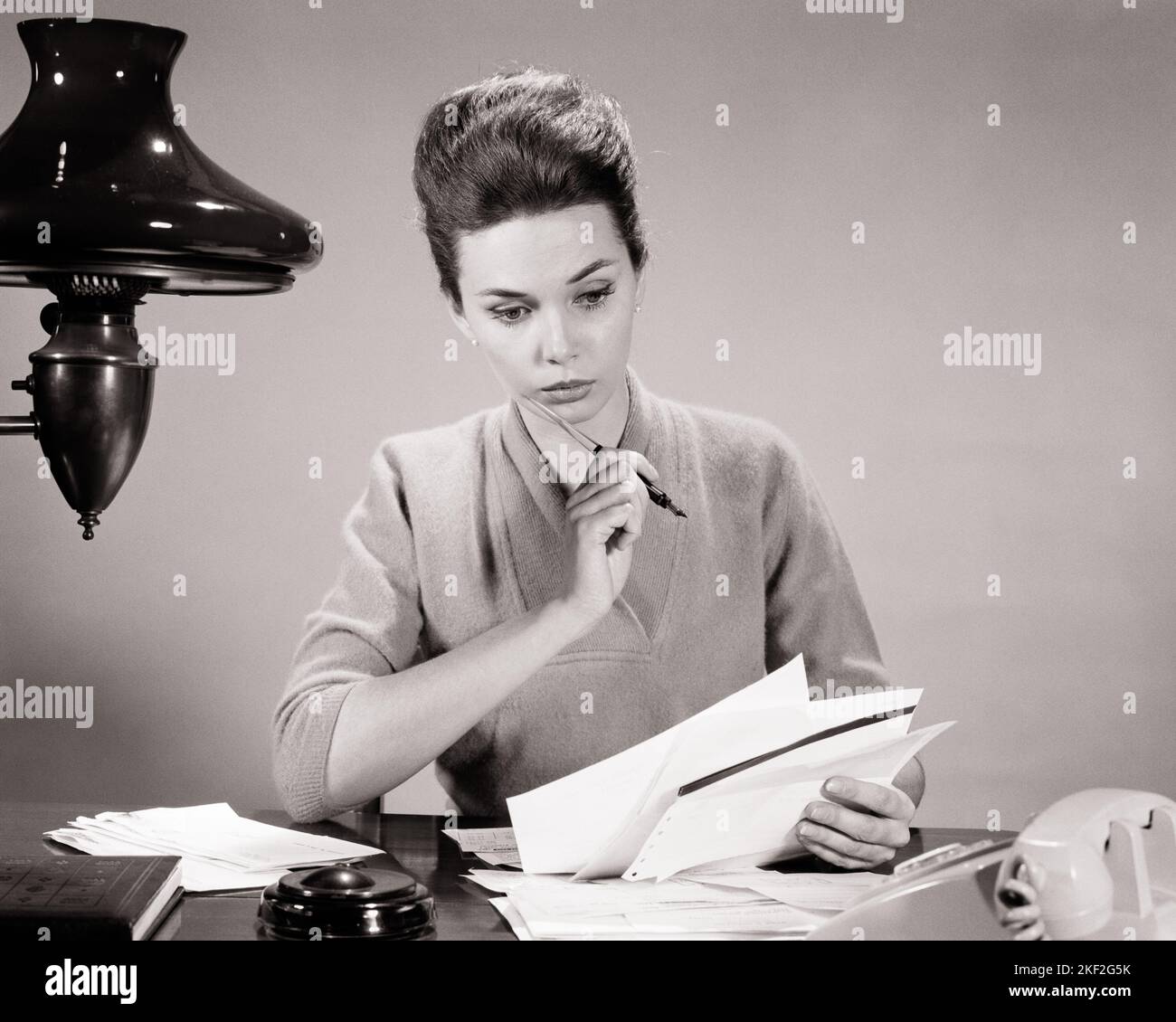 Secretary office 1960s hi-res stock photography and images - Alamy