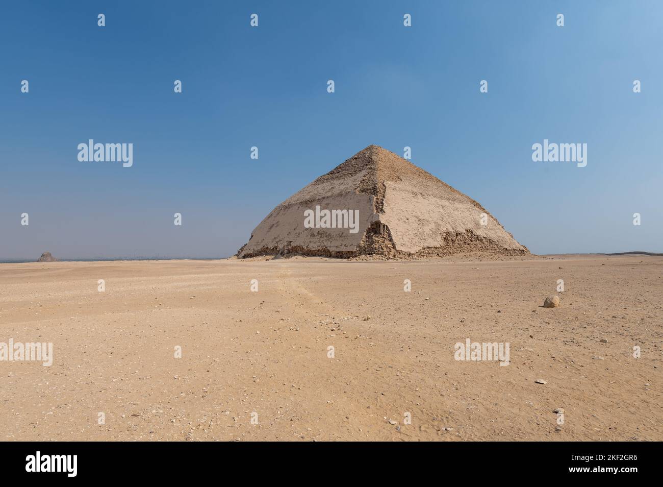 The Dashur pyramid in Egypt Stock Photo - Alamy