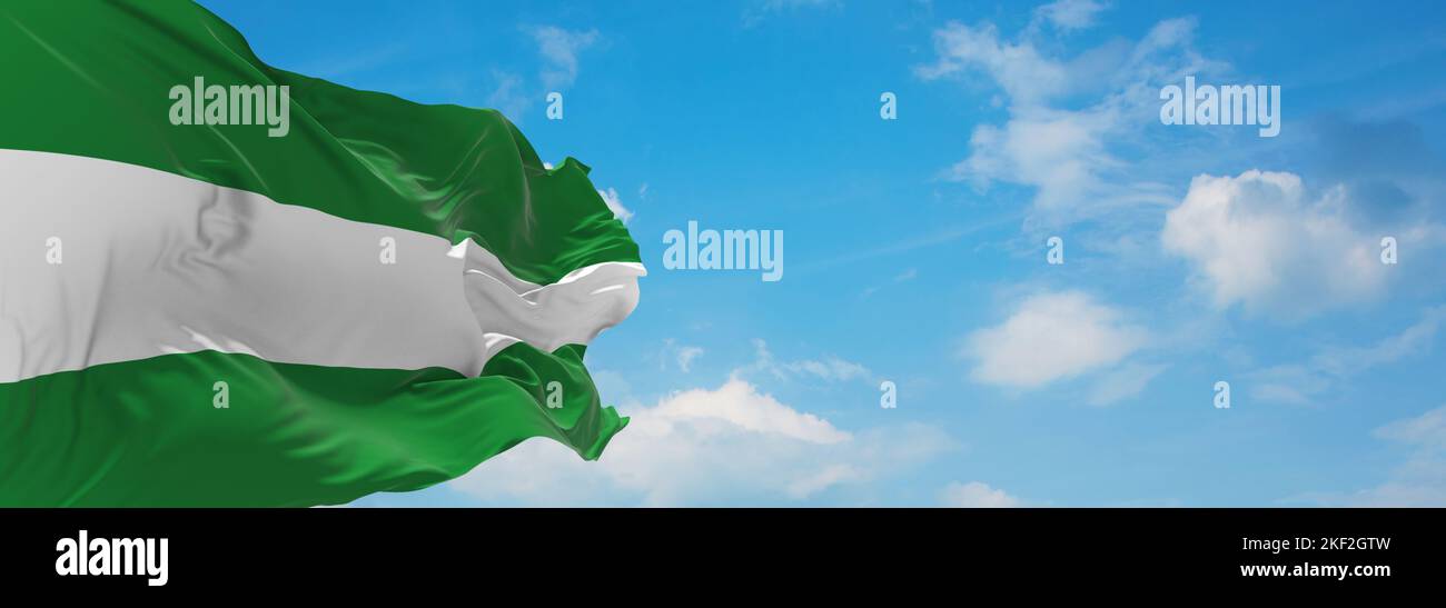 Top view of flag Cesar, Colombia. Colombian patriot and travel concept ...