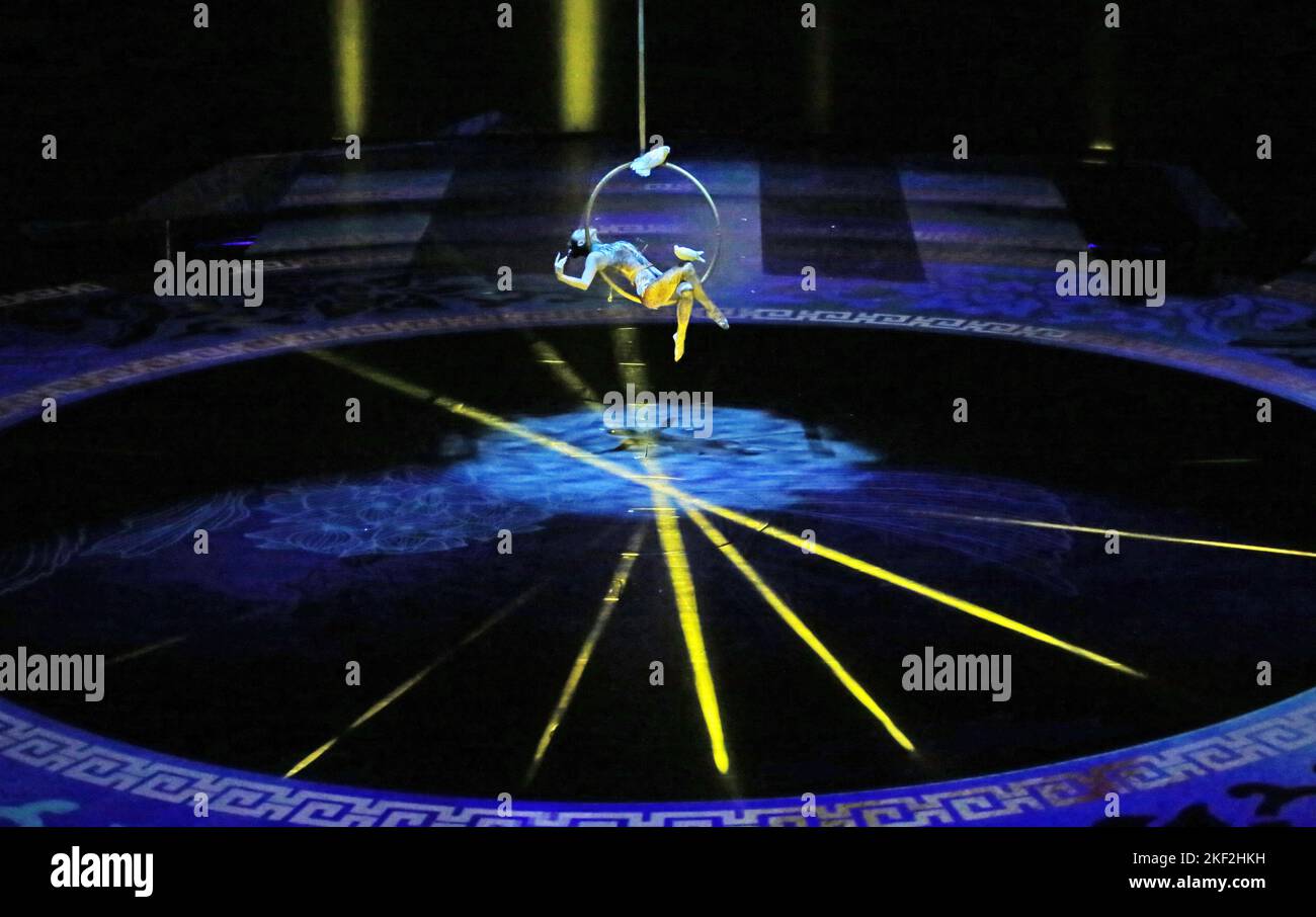 SHANGHAI, CHINA - NOVEMBER 13, 2022 - A view of the performance of ...