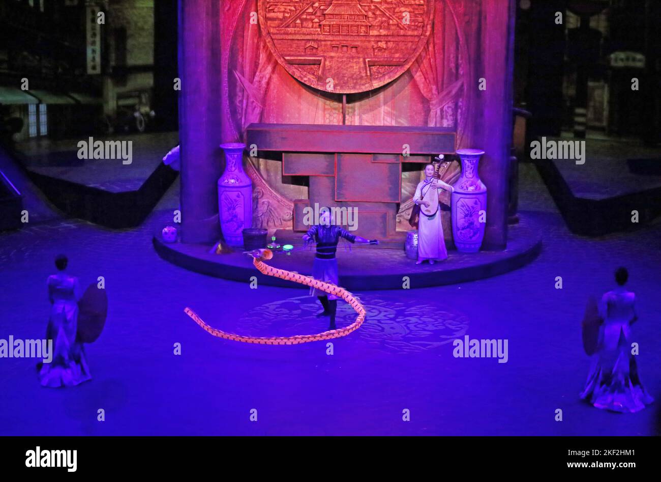 SHANGHAI, CHINA - NOVEMBER 13, 2022 - A view of the performance of ...