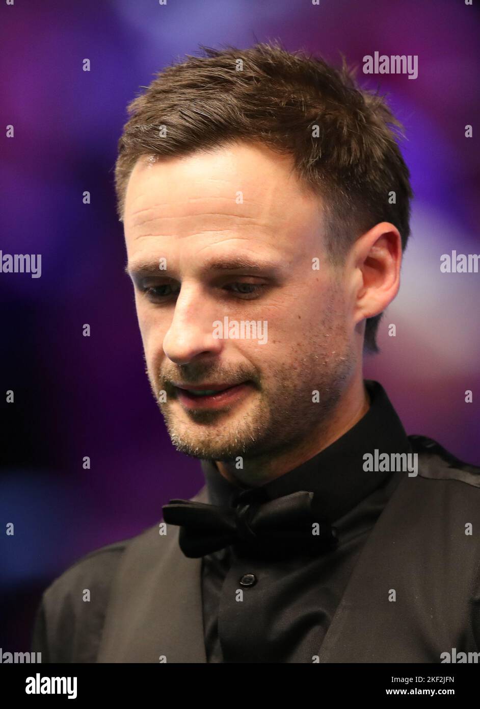 England’s David Gilbert during day four of the Cazoo UK Snooker ...