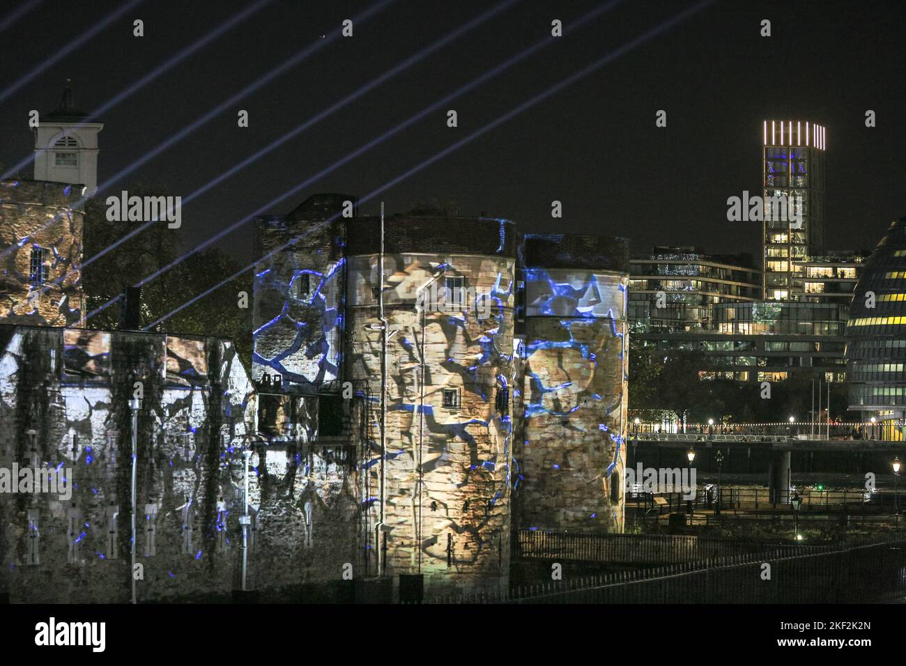 Laser projections on buildings hi-res stock photography and images - Alamy