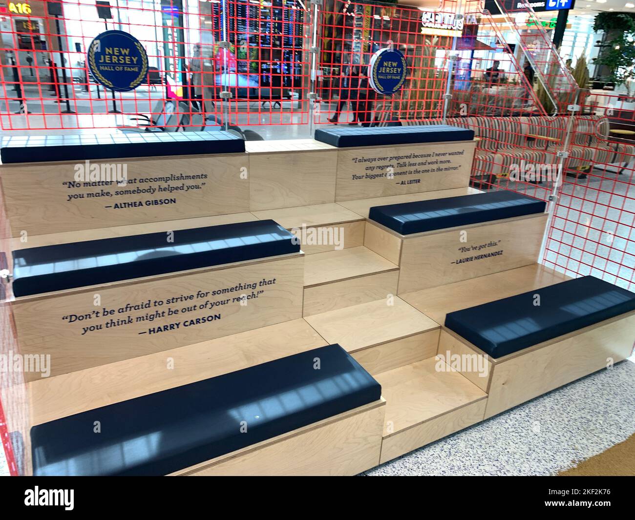 Elizabeth, New Jersey, USA. 15th Nov, 2022. A ribbon cutting of the ...