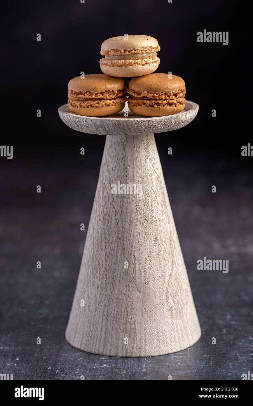 Food photography of macaroon, cookie, biscuit, assortment, dessert ...