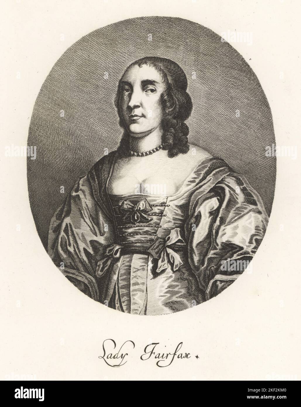 Anne, Lady Fairfax, 1617–1665, English noblewoman. Married Thomas ...
