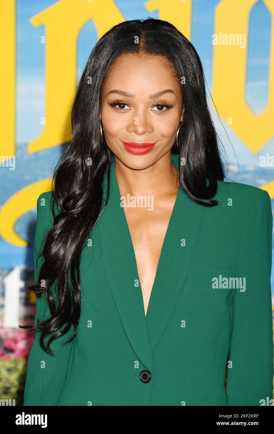 LOS ANGELES, CALIFORNIA - NOVEMBER 14: Zuri Hall attends the premiere ...