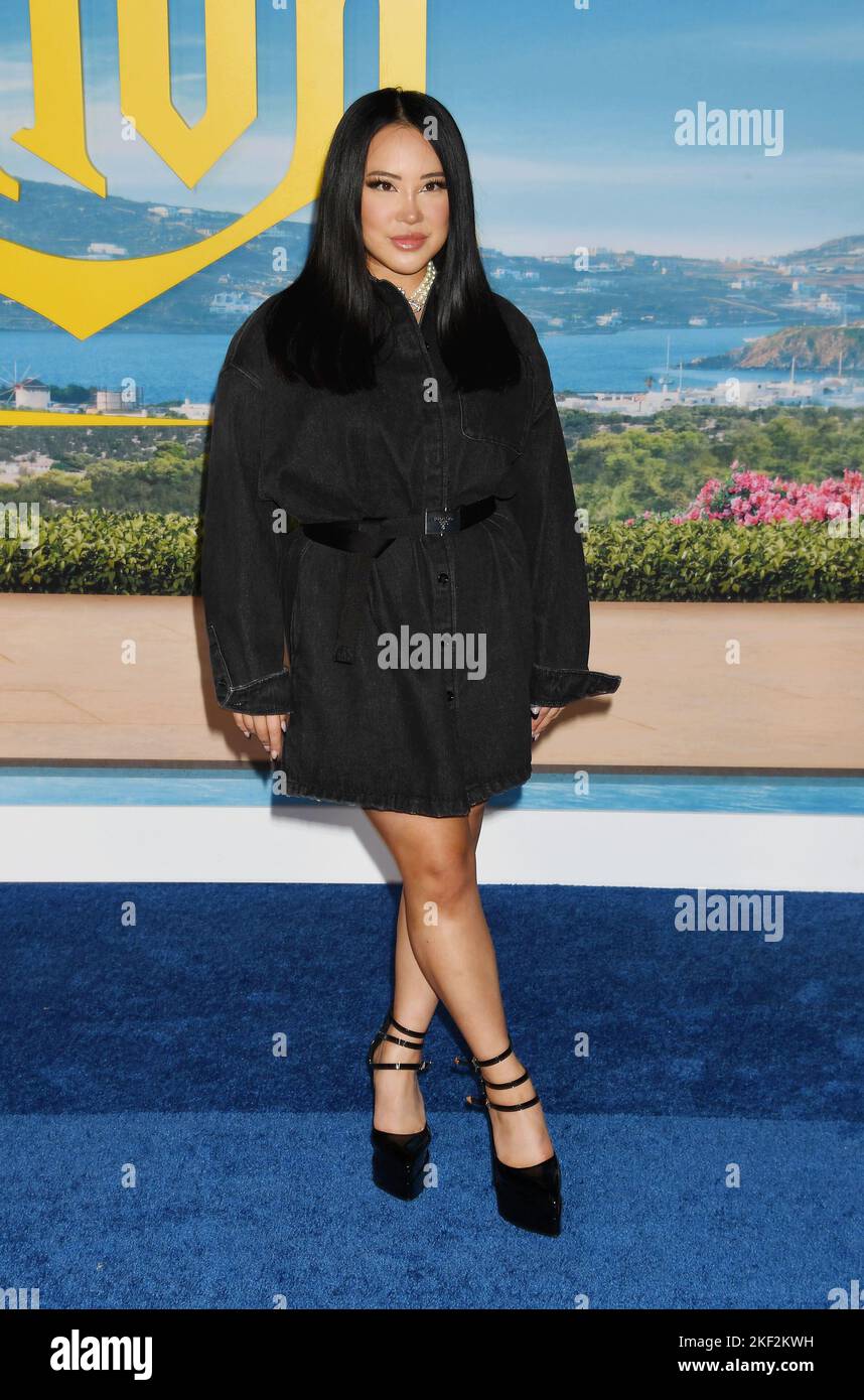 LOS ANGELES, CALIFORNIA - NOVEMBER 14: Ashley Yi attends the premiere ...