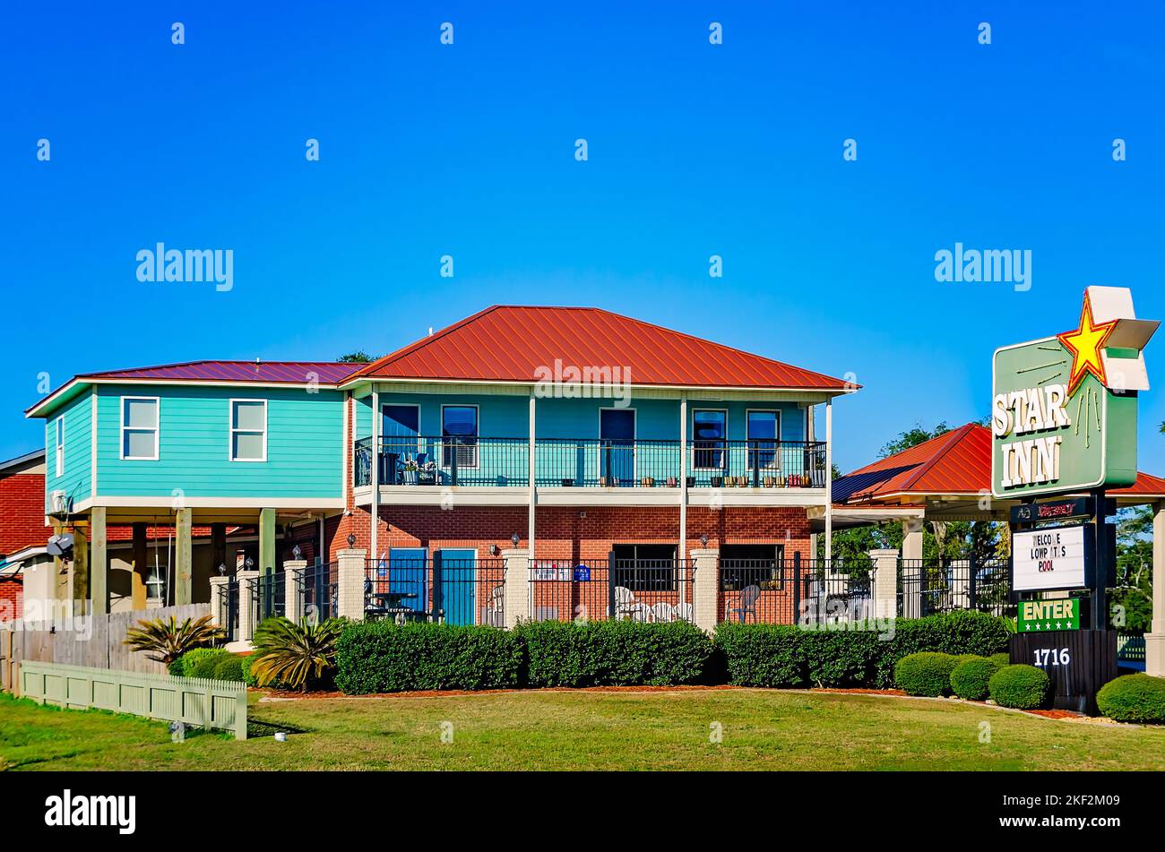 The Star Inn motel is pictured, Nov. 13, 2022, in Biloxi, Mississippi ...