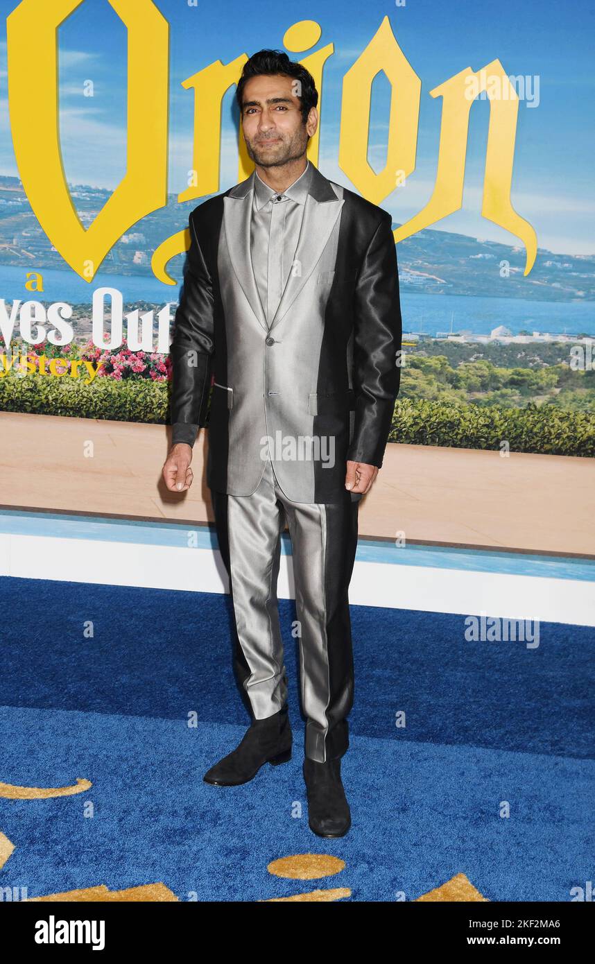 LOS ANGELES, CALIFORNIA - NOVEMBER 14: Kumail Nanjiani attends the ...