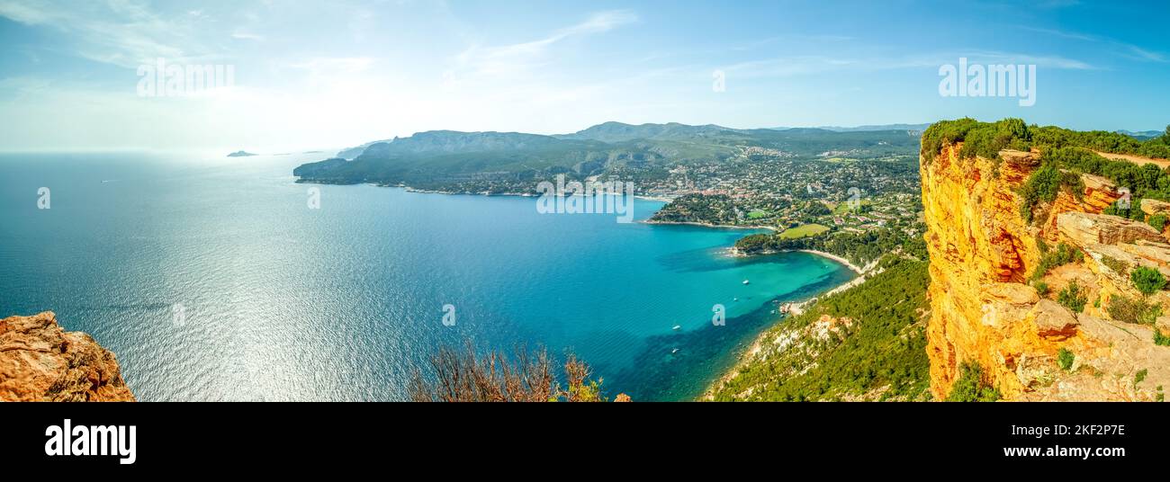 Route de Cretes, Cassis, France Stock Photo - Alamy