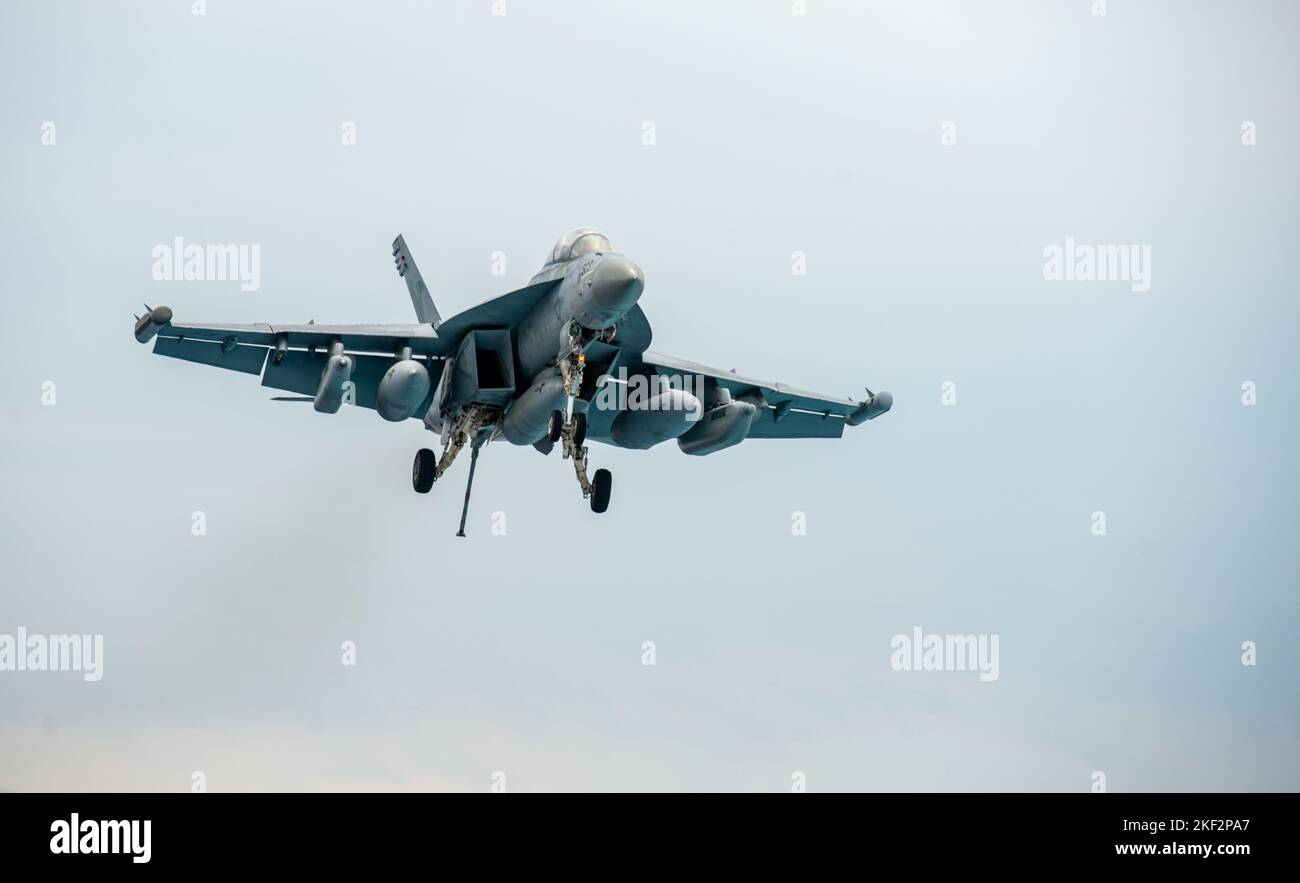 221115-N-LI114-1074 PHILIPPINE SEA (Nov. 15, 2022) An EA-18G Growler ...