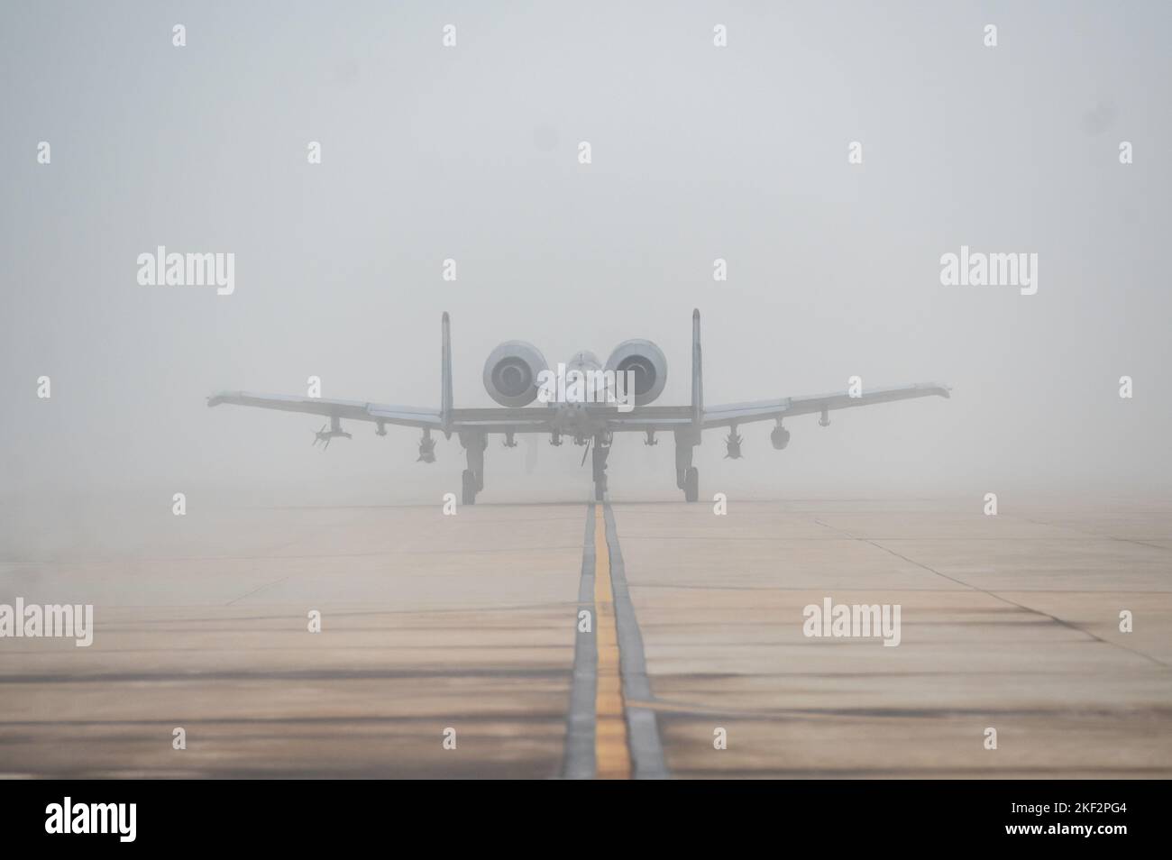 An A-10C Thunderbolt II assigned to the U.S. Air Force 25th Fighter ...