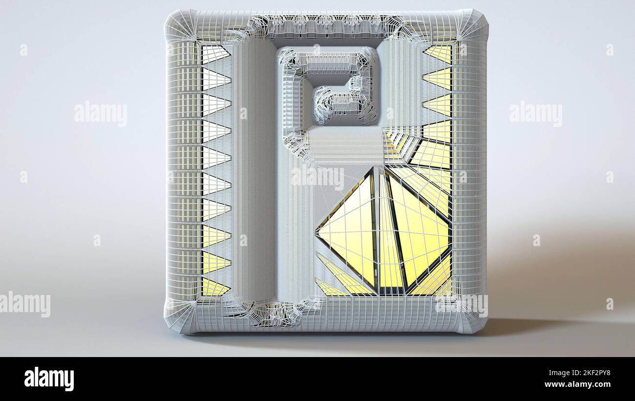 3D Illustration of an object-artefact-art piece from Ikatan. Modelers ...