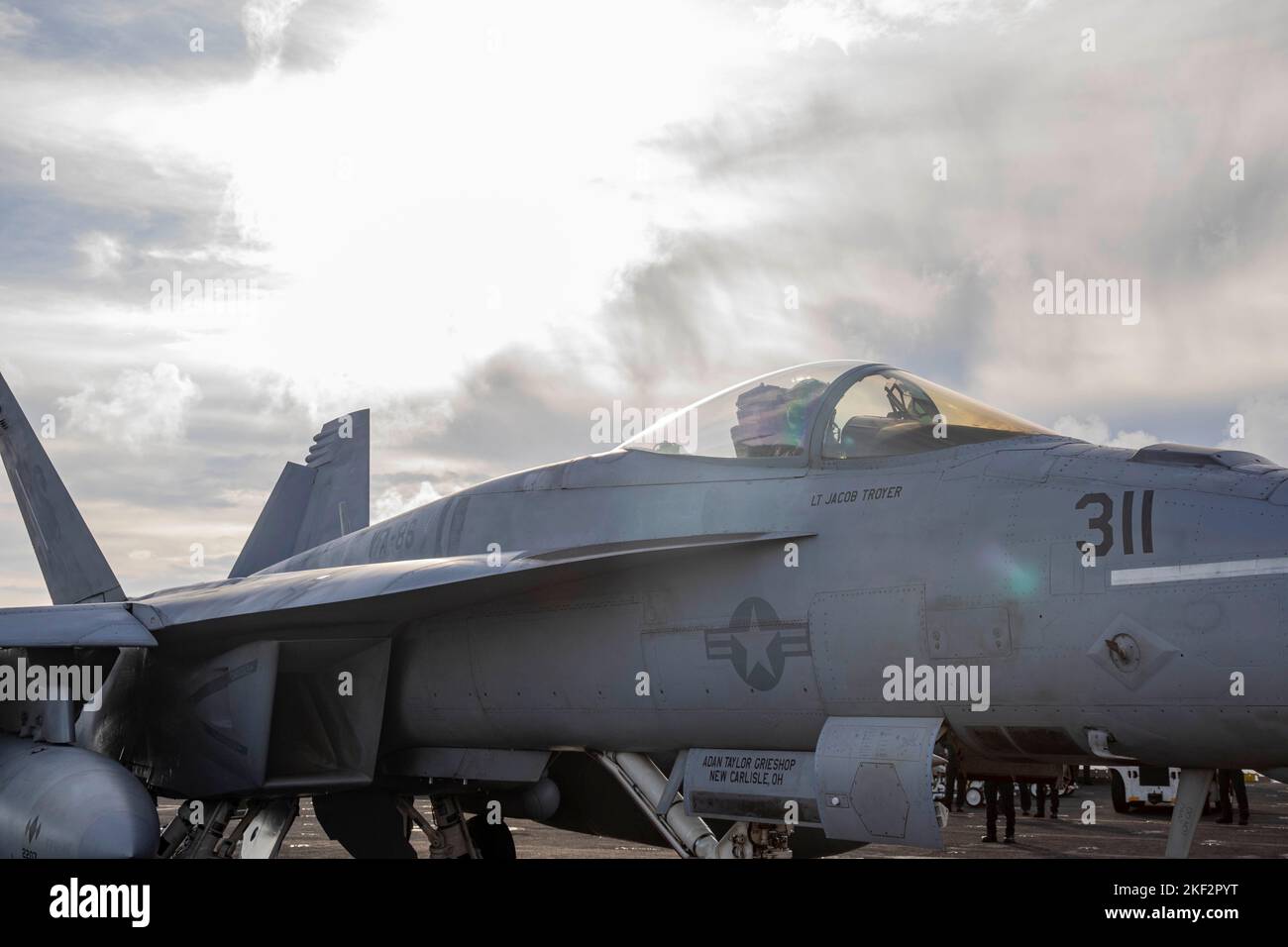 221114-N-MW880-2054 ADRIATIC SEA (Nov. 14, 2022) An F/A 18E Super ...