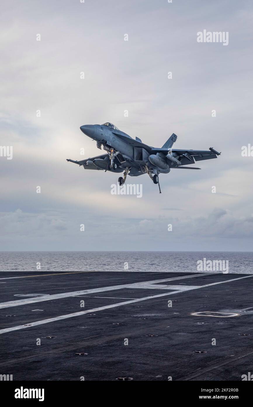 221114-N-MW880-2132 ADRIATIC SEA (Nov. 14, 2022) An F/A 18E Super ...