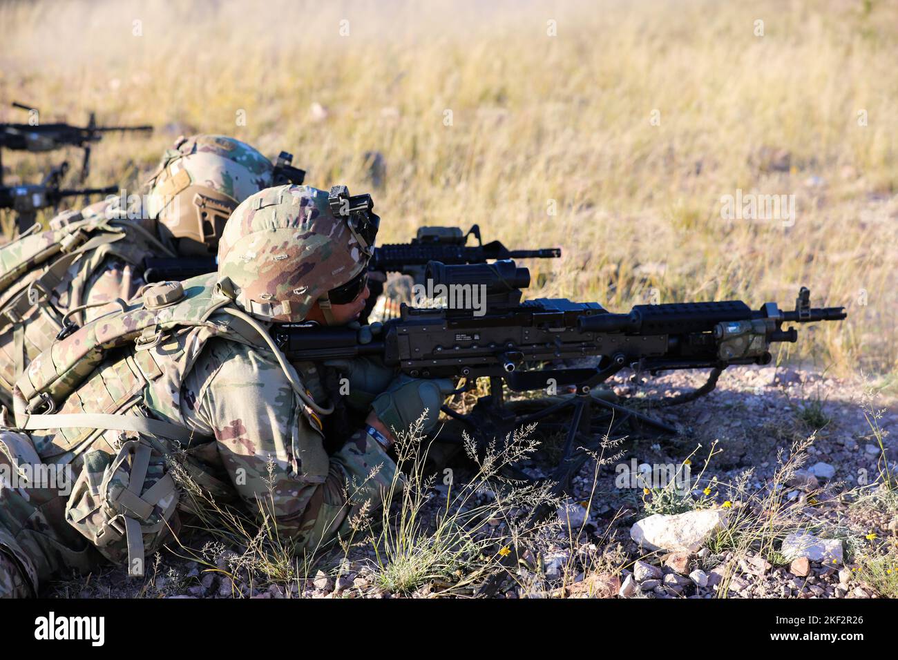 U.S. Army Soldiers assigned to 1st Battalion, 125th Infantry Regiment ...