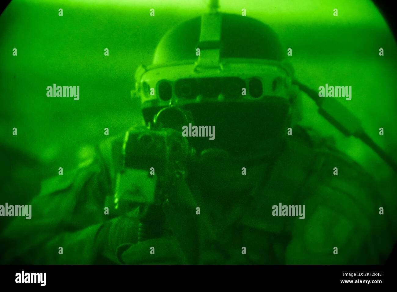 U.S. Soldiers, assigned to 11th Armored Cavalry Regiment, train with ...