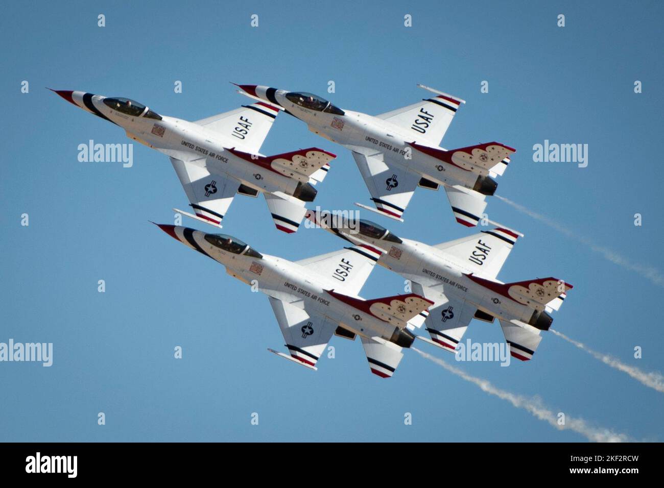 The United States Air Force Air Demonstration Squadron, known as the ...