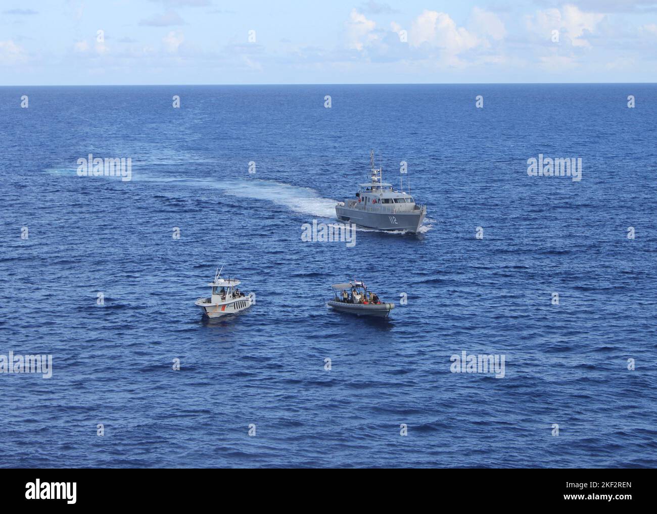 221110-N-N3764-0013 CARIBBEAN SEA - (Nov. 10, 2022) – An 11-meter rigid ...