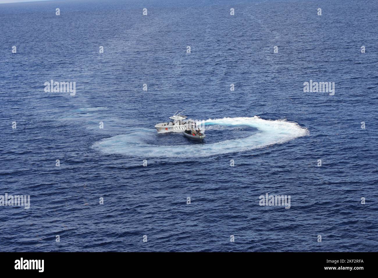 221110-N-N3764-0012 CARIBBEAN SEA - (Nov. 10, 2022) – An 11-meter rigid ...
