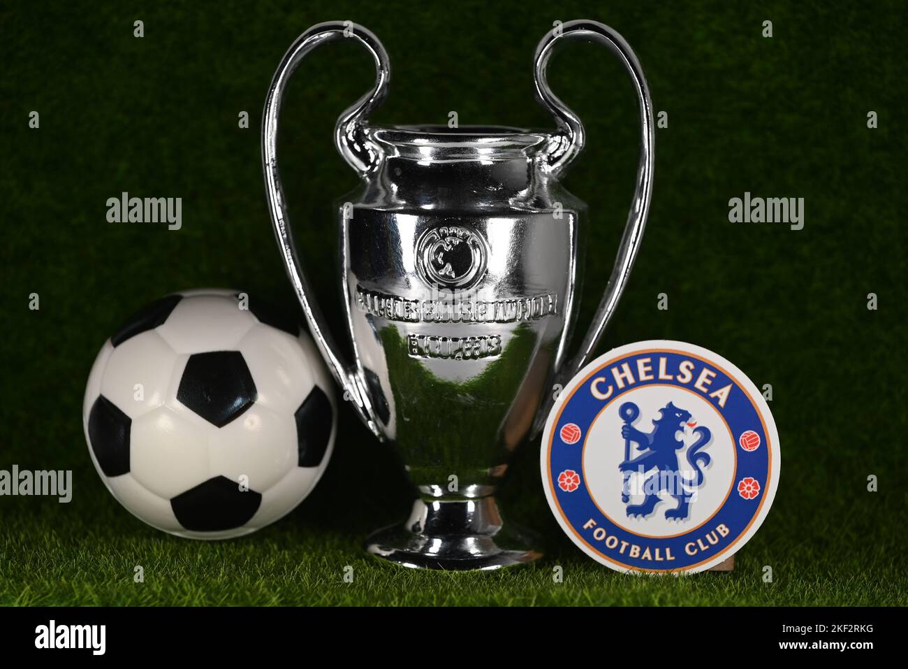 Liverpool emblem grass hi-res stock photography and images - Alamy